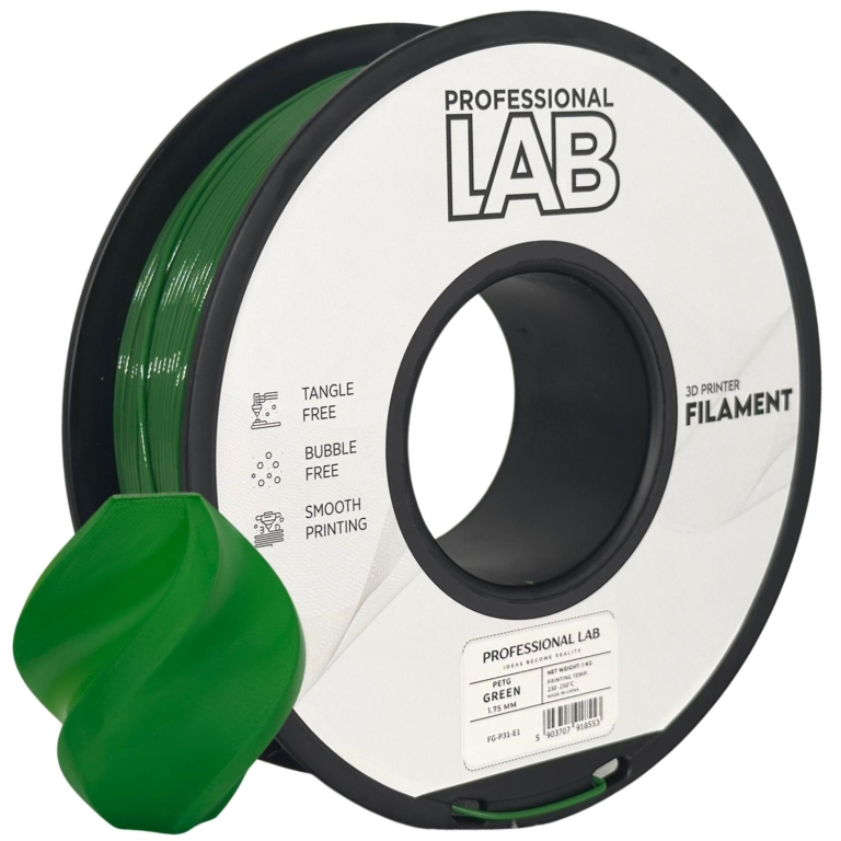 Arco Metal OÜ - PETG roheline filament 1kg | Prof. Lab 1,75mm
